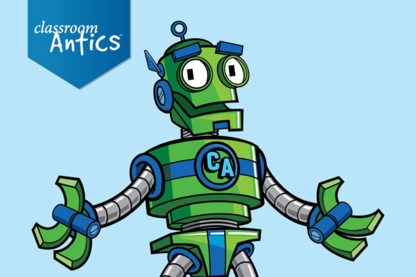 The Classroom Antics Mascot Cromwell - Returns from the Body Shop