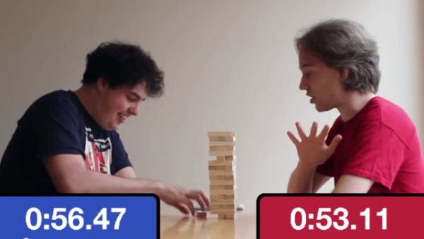 Playing Jenga with a Chess Clock - Classroom Antics